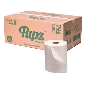 Toalha Rolo RIPZ 200m com 6 Rolos de 32G - Pano - Magazine Luiza