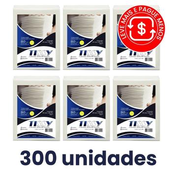 TOALHAS DESCARTAVEIS ALTA QUALIDADE TISSY 25x35 300 UNIDADES - Toalha ...