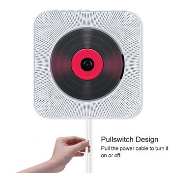 Toca-CDs com Rádio FM, Bluetooth e USB - Montagem na Parede - Caixa de ...