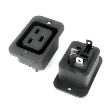 Tomada AC Tripolar IEC 320 C19 16A de Painel - Bear Cabos - Tomadas ...