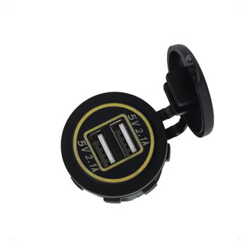 Tomada Carregador Usb veicular 4.2a Substitui Acendedor 2 Saídas 2.1a ...