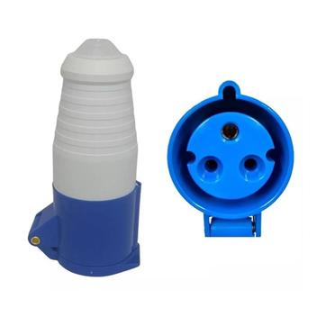 Tomada De Acoplamento femea 2p+t 32a 220/240v 50-60hz - AZ135 - Tomadas ...