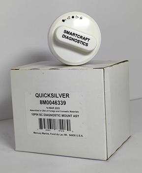 Tomada diagnostico 10 pino mercruiser 8m0046339 - QUICKSILVER - Tomadas ...