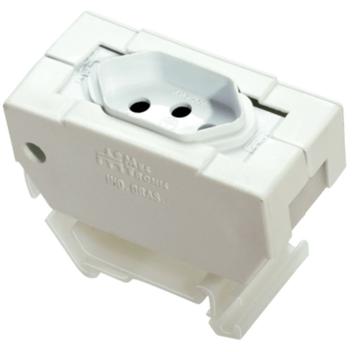 Tomada din 2p+t para centrinh 20a branca mectronic - Tomadas - Magazine ...