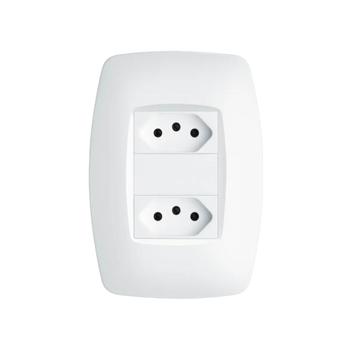 Tomada Dupla 2p+T 20a/250v Com Placa 4x2 Fame Elegance - Tomadas ...