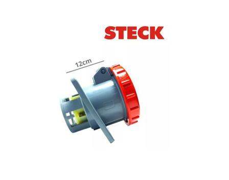 Tomada Embutir 3P+N+T 63A 380/440V 6H S5546 STECK - Tomadas e ...