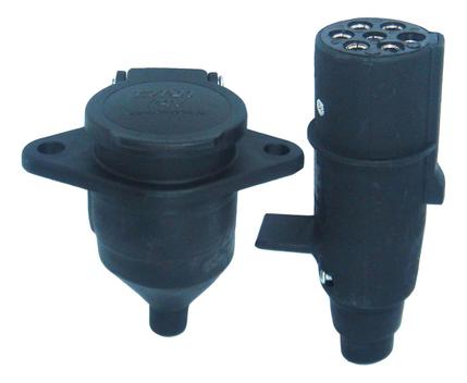 Tomada Engate Completa Universal 7 Polos Nylon Pre Dni8311 - Engate ...