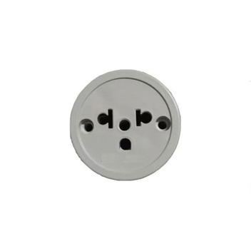 Tomada Externa Redonda Simples - IMPORT - Tomadas - Magazine Luiza