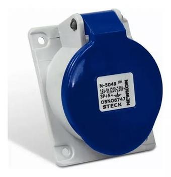 Tomada Industrial Emb 3P+N+T 16A 220/240V 9H - Steck - Tomadas ...