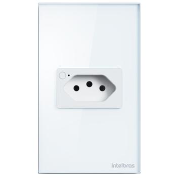 Tomada Inteligente Wi-Fi ETS 1001 Branco Intelbras Smart 10A - Alarme e ...