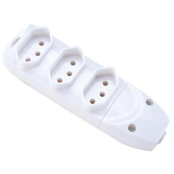 Tomada Múltipla 3 Tomadas 2P+T 10 A 250 V Tramontina - Tomadas ...