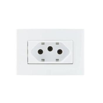 Tomada P/ Moveis Margirius 2p+t Branca 10a 250v Nbr 14136 - Tomadas - Magazine Luiza