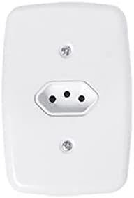 Tomada Simples Branca Ideale 20a - Pluzie - Tomadas - Magazine Luiza