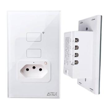 Tomada Smart 3 Pinos Comando Remoto Alexa Google Assistente Controle ...