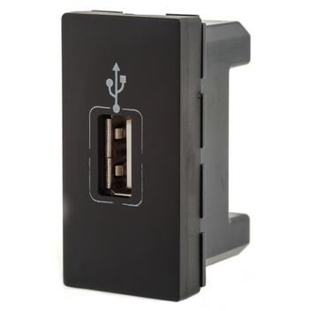 Tomada USB Dados Preto PIAL Plus+ 615091PT Legrand - Módulo de Tomada ...
