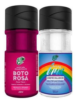 Tonalizante Boto Rosa + Diluidor Multifuncional - Kamaleão ...