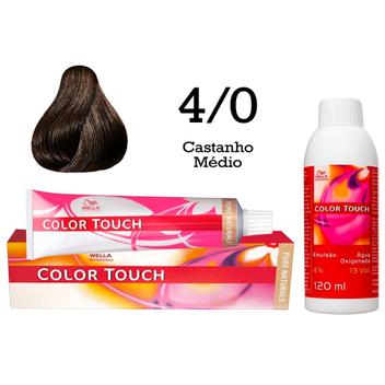 Tonalizante Color Touch + Emulsão Ox Wella Professionals - Tonalizante ...