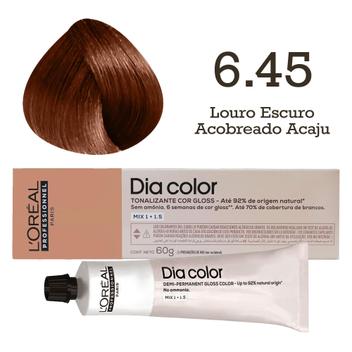 Tonalizante Dia Color 6.45 Louro Escuro Acobreado Acaju - L'oreal ...