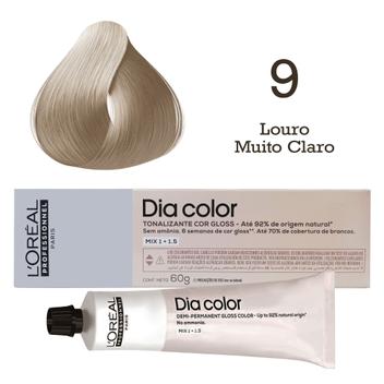 Tonalizante Dia Color 9 Louro Muito Claro L'Oréal Professionnel ...