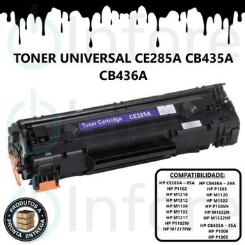 Toner Compatível Ce285a Cb435a Cb436a CE285A Para Impressora P1102 ...