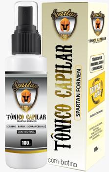 Tonico Capilar Spartan 100ml Cabelo Barba Bigode - Tônico Capilar - Magazine Luiza