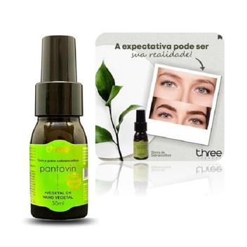 Tonico Para Sobrancelhas Crescimento de Fios 30ml - Three Therapy ...