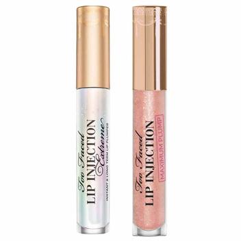 Too Faced Lip Injection Kit - Gloss Hidratante Transparente + Gloss ...