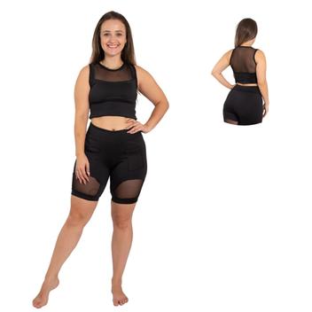 Topper Tuller Feminino Para Academia Treino Musculação Fit - D'bellus ...