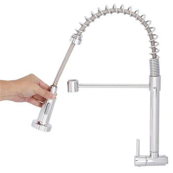 Torneira cozinha gourmet metal cromado parede r.5609 civitt - Torneira ...