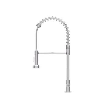 Torneira Gourmet Cozinha Monocomando Duo Escovada Cinza - Civitt ...