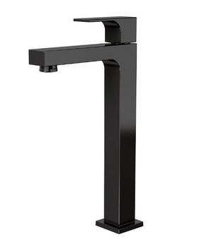 Torneira lavatorio sobrepor bica alta 1310 bk330 black matte fani ...
