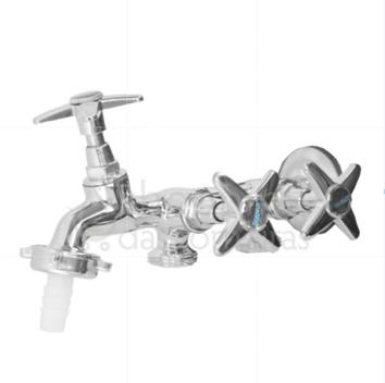 Torneira Máquina De Lavar E Tanque Com 3 Três Saídas Metal Ref. 2483 ...