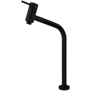 Torneira Para Lavatório/Banheiro Link Alta 45 Metal Preto Fosco 1/4 de ...