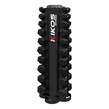 Torre De Halter Kikos Sextavado Emborrachado De 1 A 10Kg - KIKOS FITNESS - Halteres - Magazine Luiza