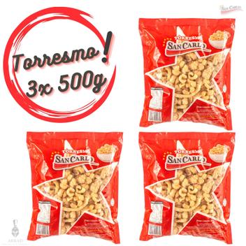 Torresmo San Carlo 500g Cx 3 Un 100% Suíno Qualidade e Sabor - Torresmo ...