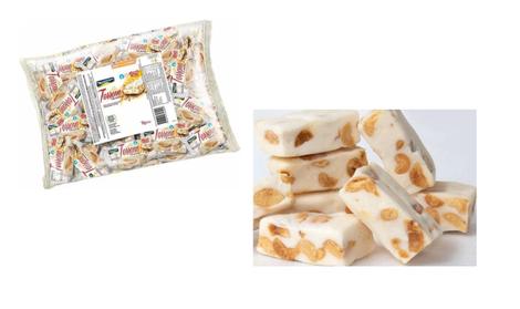 Torrone mini Pacote 1KG - 100 Mini Unidades - Monteverine ...