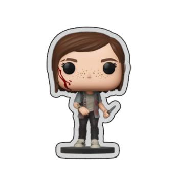 Totem Ellie The Last of Us 2 Decoração Chibi Display Stand Jogo MDF 12 ...