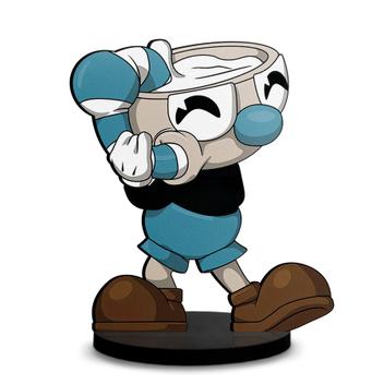 Totem Médio Boneco Cuphead Mugman 14cm + Base - ShopC - Pelúcia ...