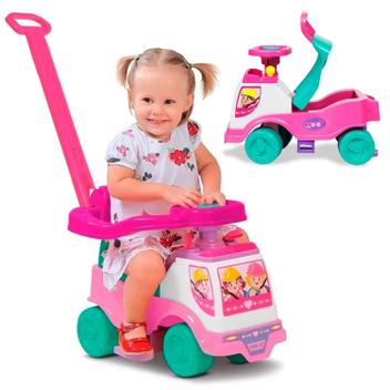 Totoka Plus Rosa Triciclo Carrinho Infantil Andador P/Bebe - Cardoso ...
