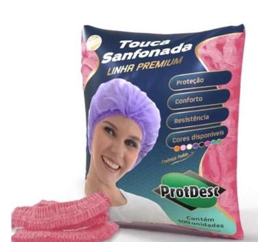 Touca descartavel varias cores protdesc 100 unidades - EPI - Magazine Luiza