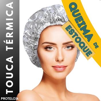 Touca Metalizada Térmica para Hidrataçao Tintura Cabelo - PLASTLEO ...