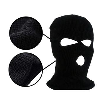 Touca ninja balaclava de lã proteção térmica unissex resistente para ...