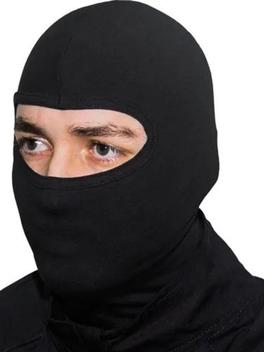 Touca ninja Balaclava Motoqueiro frio intenso Flanelado - Própria ...