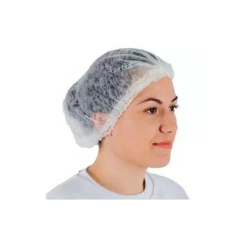 Touca Sanfonada Descartável tnt Branca c/100 unidades - PROTIMED ...