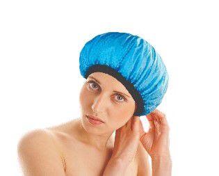 Touca Térmica Com Isopor Metalizada Proteção Hidratação Para Cabelos ...