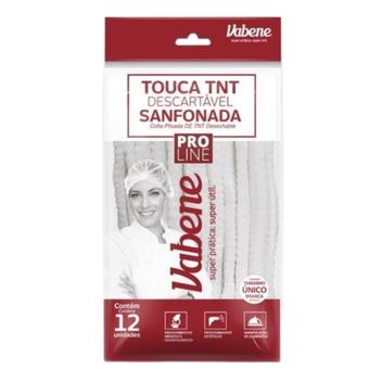 Touca Vabene Pro Line Tnt Descartável Branca C/12 Uni Tam:único - Touca ...