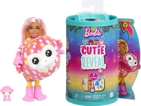 Toy Barbie Cutie revela Chelsea com fantasia de pelúcia de macaco ...
