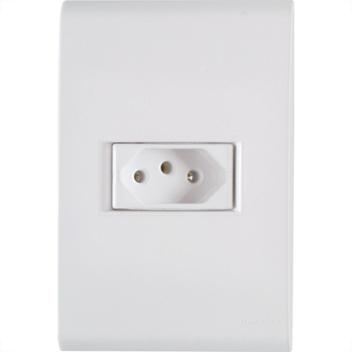 Tramontina Eletrica Conj Tram.Liz 1 Tomada 20A -170/213 - Tomadas ...