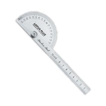 Transferidor 180 Graus Aço Inox Lotus - Transferidor Escolar - Magazine ...