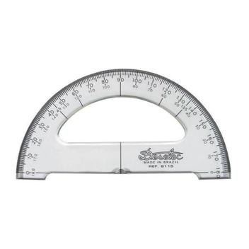 Transferidor 8115 - 180 Graus - 15cm Trident - Transferidor Escolar ...